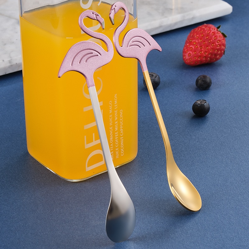 Flamingo Coffee Spoon - Sleepy Girlz Co.