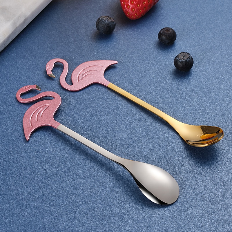 Flamingo Coffee Spoon - Sleepy Girlz Co.