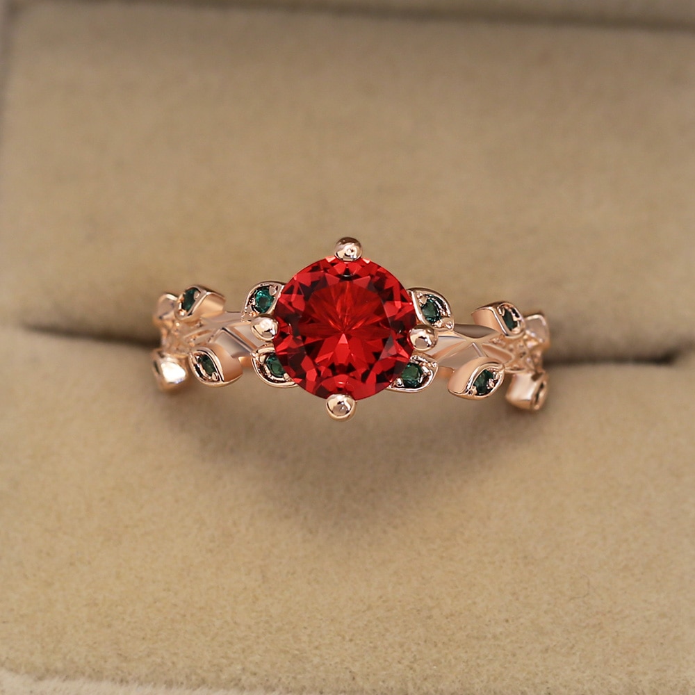 Rose Flower Ring - Sleepy Girlz Co.